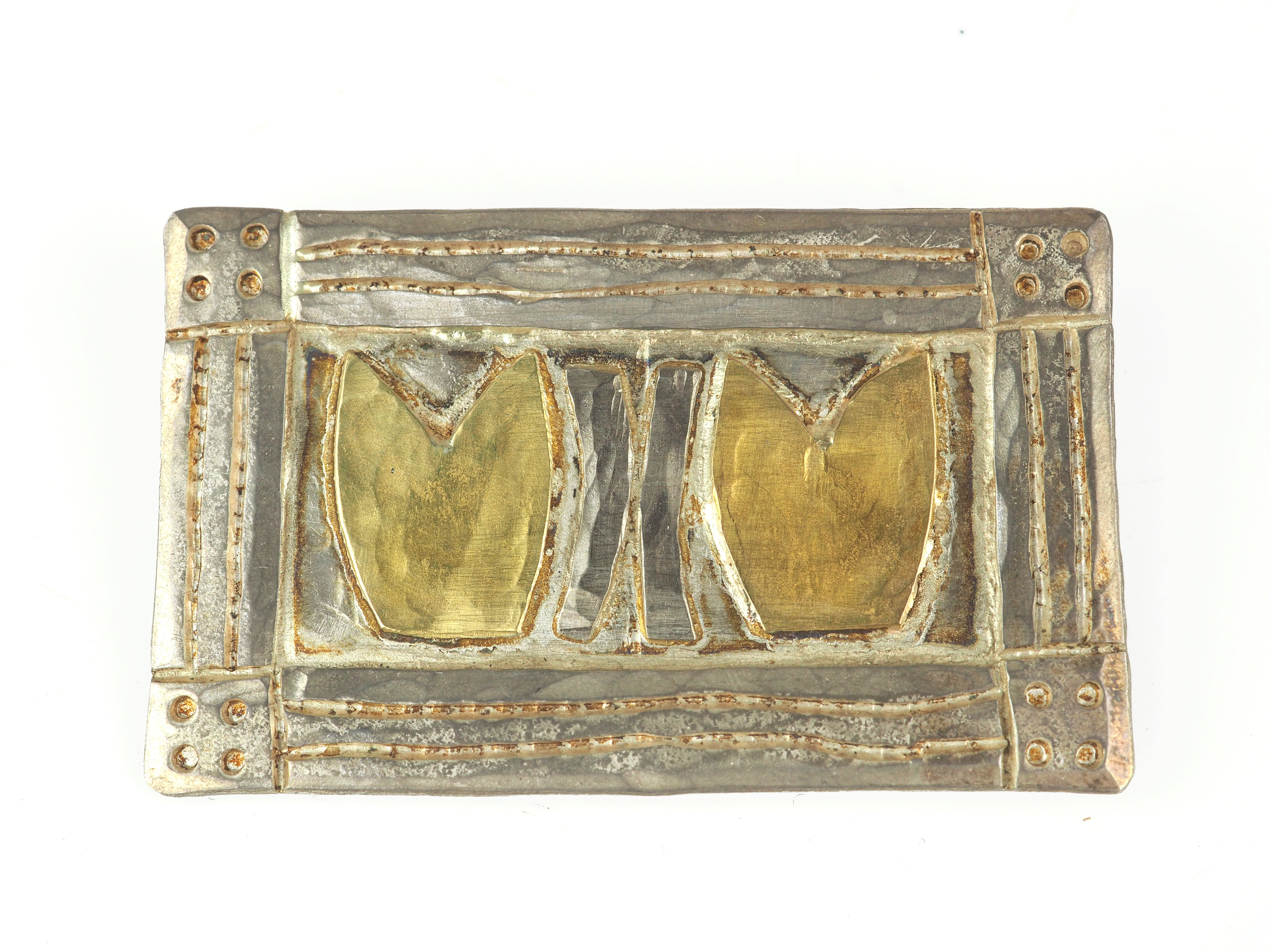 Royle, Guy – Gold and Silver Brooch – Primavera Gallery